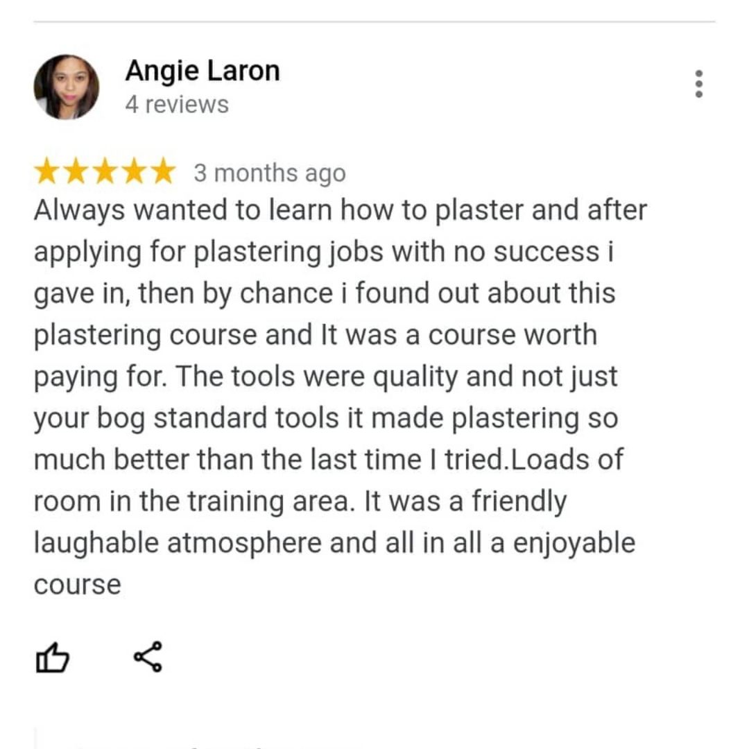 LEARN HOW TO PLASTER Page % Page - Plasterer in Rotherham